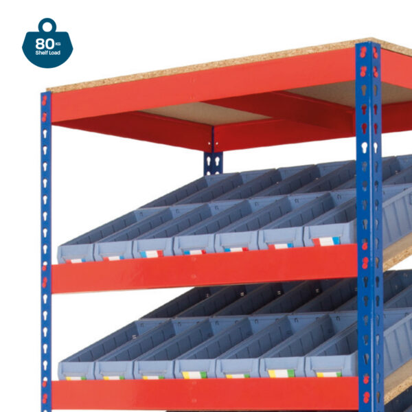 Kanban Shelving with Shelf Trays • Workflo