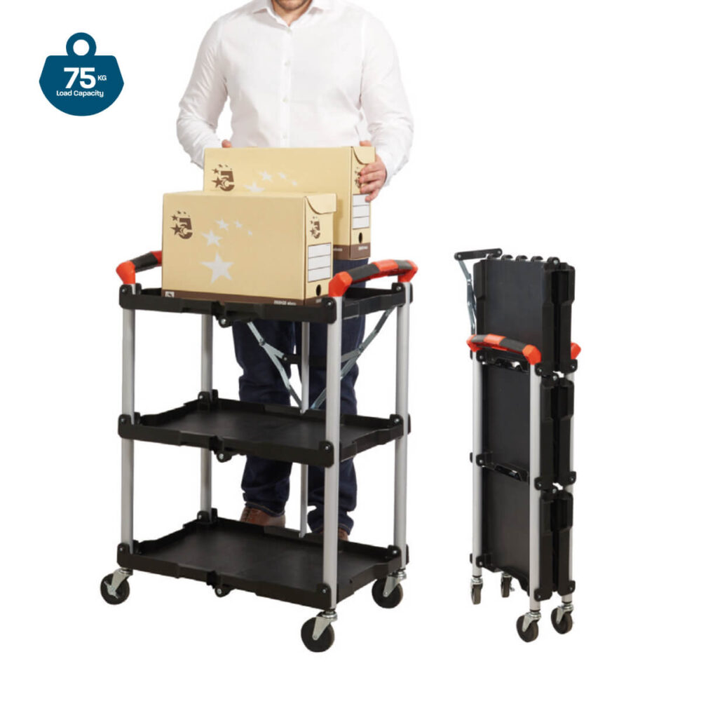 Proplaz® Plus Folding Trolley • Workflo