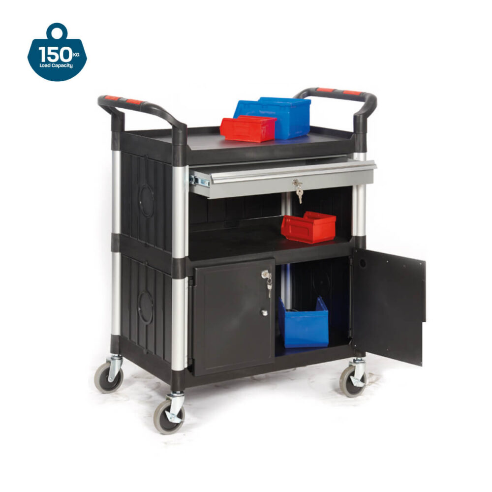 Proplaz® Trolley with Cupboard • Workflo