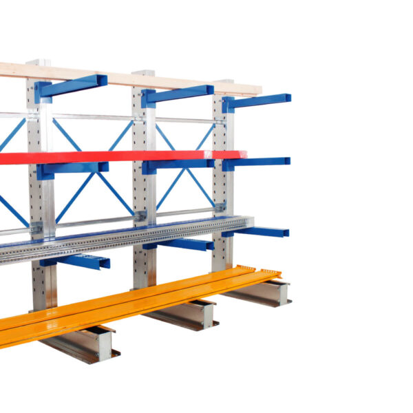 Cantilever Racking - Single Sided • Workflo