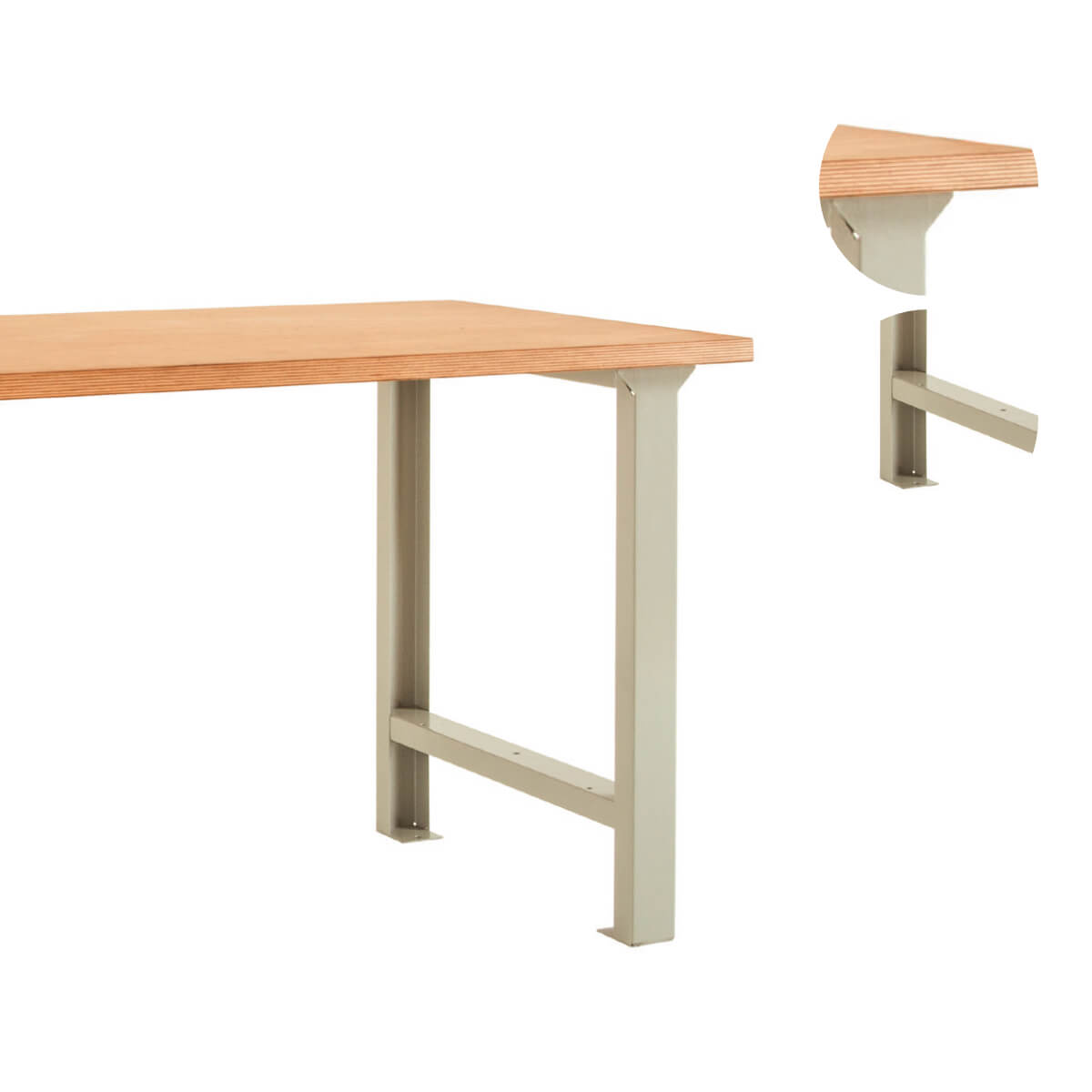 Premium Workbench (No Drawer) | Workflo • 5 Year Guarantee